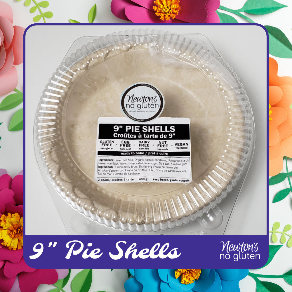 Newtons No Gluten 9 inch pie shells – Newton's No Gluten